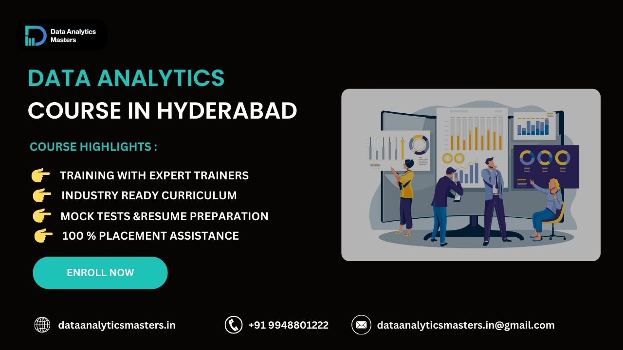 Data Analytics Course in Hyderabad |100% Placement Support
